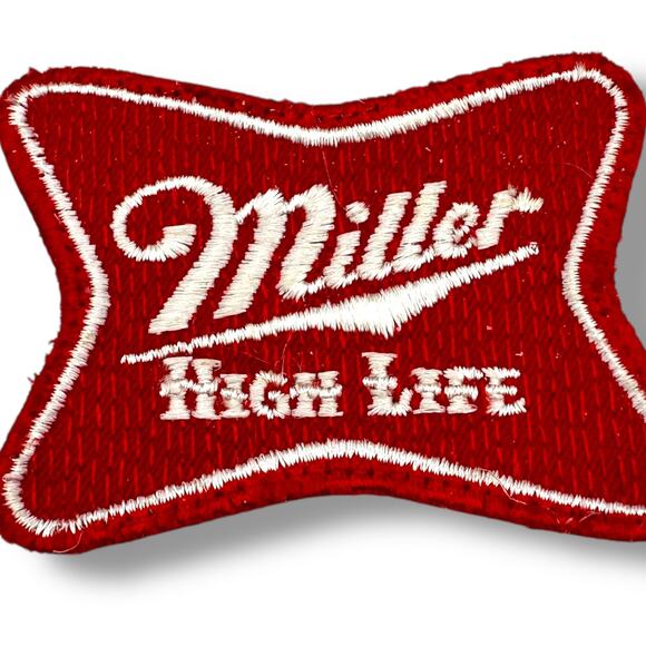 Accessories | Vintage Miller High Life Beer Patch Biker Punk Jacket ...